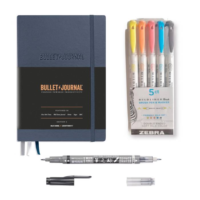 MeinStift Bullet Journal Einsteiger Set: Buch & Stifte für den Start ... MeinStift Bullet Journal Einsteiger Set: Buch & Stifte für den Start ...