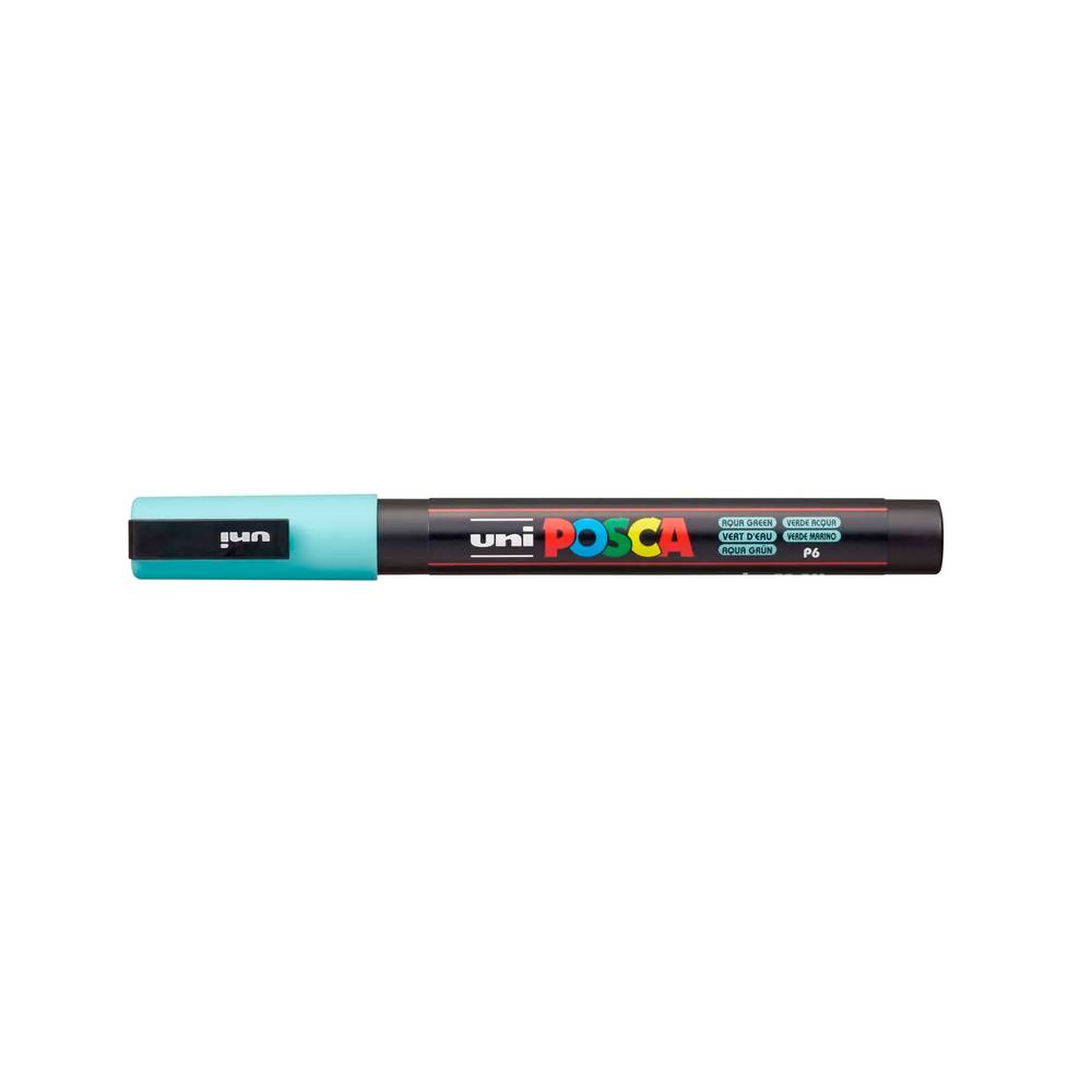 Posca "Uni Marker PC-3M Aquagrün - Vielseitiger Marker für Profis und ...