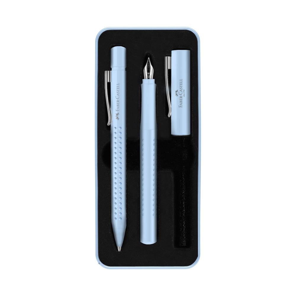 Faber Castell Faber Castell Grip 2010 Geschenkset Sky Blue ...
